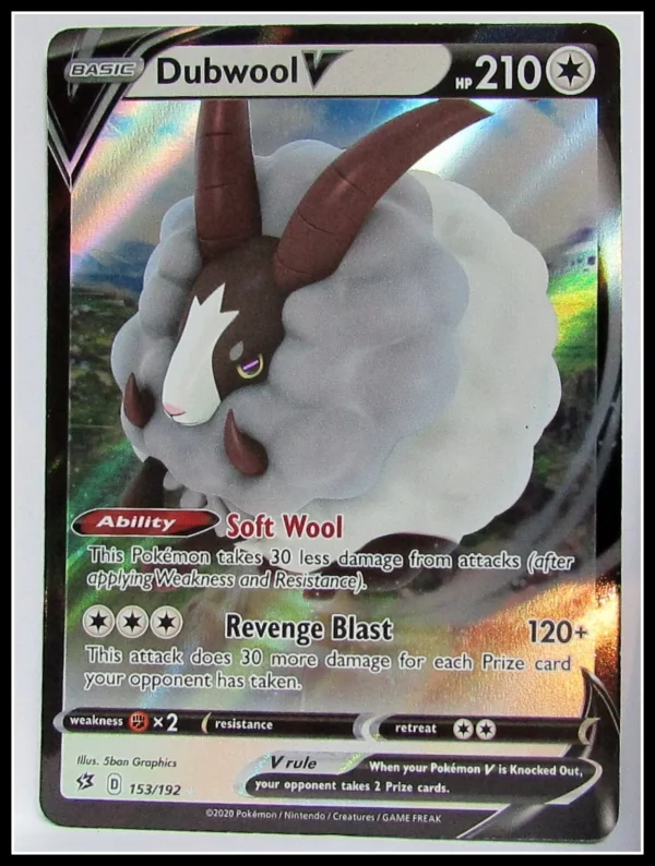 Dubwool V Rebel Clash Ultra Rare (Holo) - Magic Jank